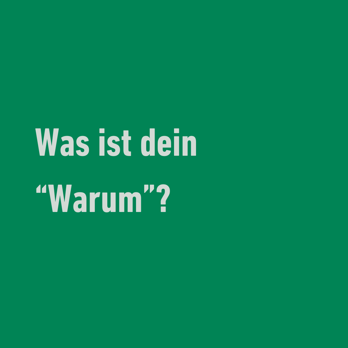 Was ist dein Warum? – jonpro